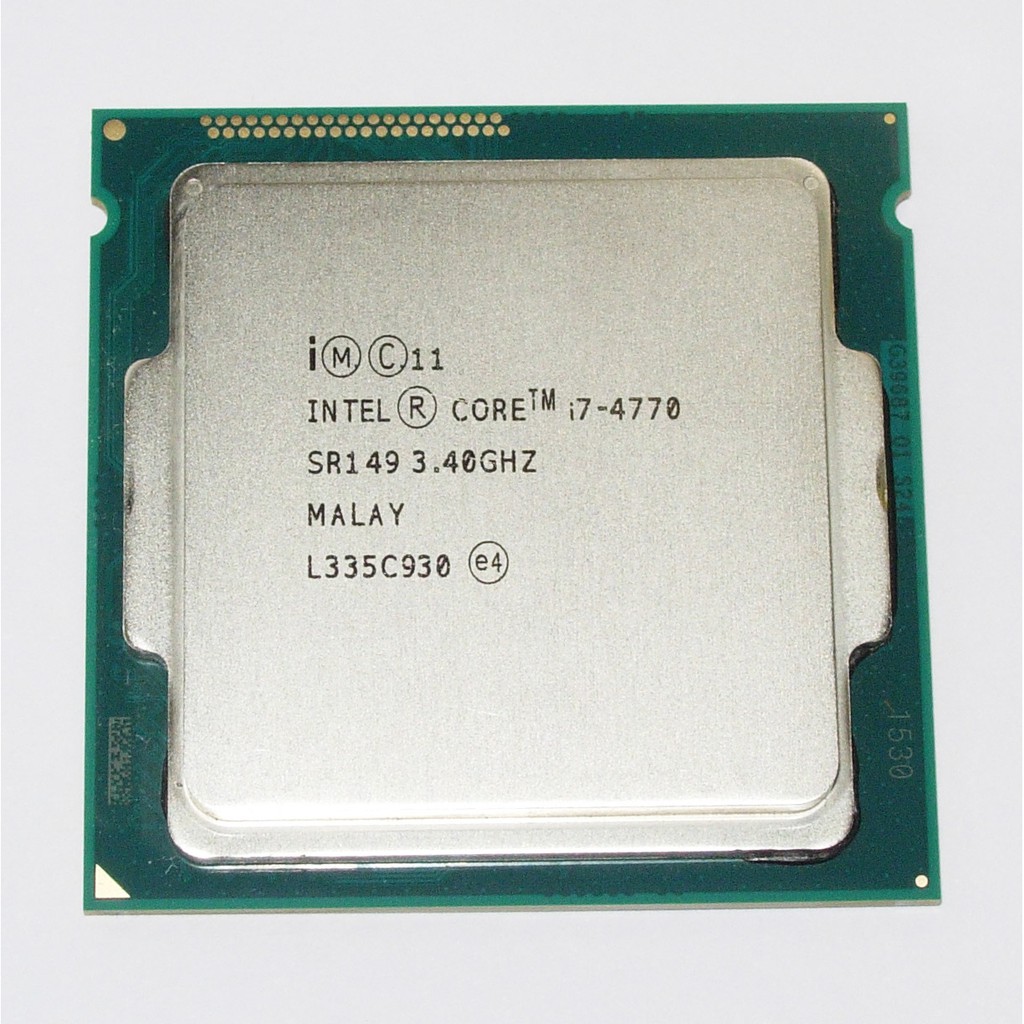 【大媽電腦】Intel Core i7-4770 四核心 CPU 1150腳位 3.4G 8M | 蝦皮購物