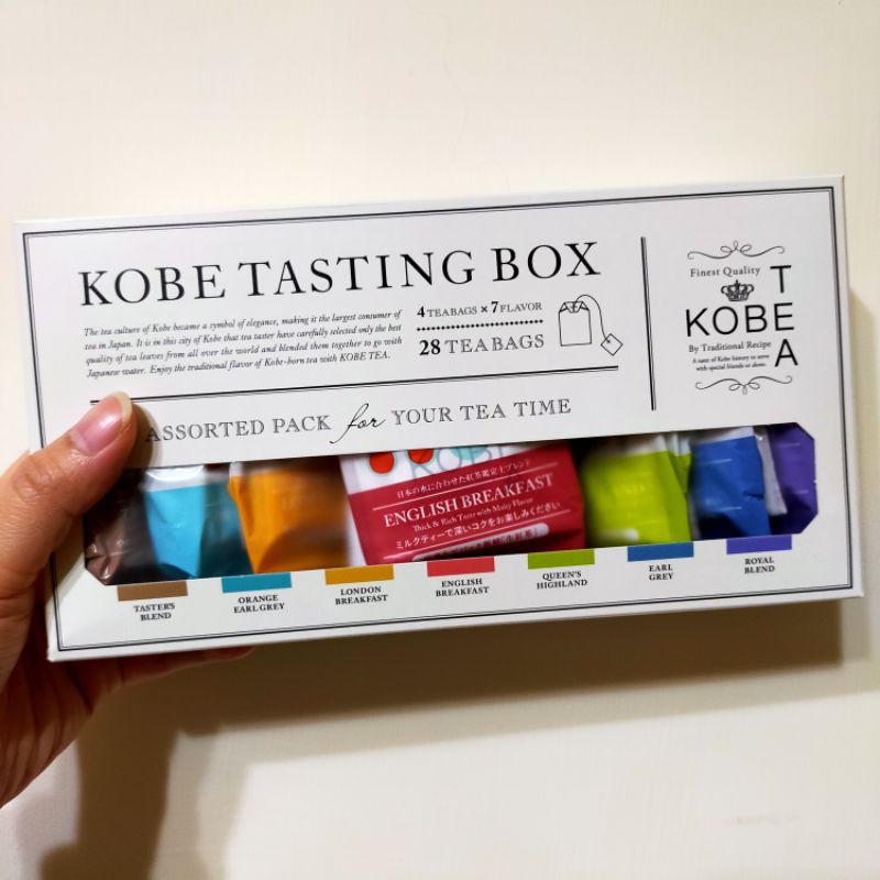 預購 神戶紅茶 KOBE TASTING BOX 七色神戶紅茶試喝組 | 蝦皮購物
