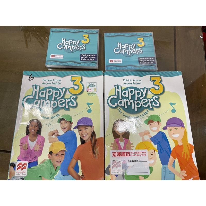 Happy Campers Student Book 3/Language Lodge (Workbook) 3 /CD | 蝦皮購物