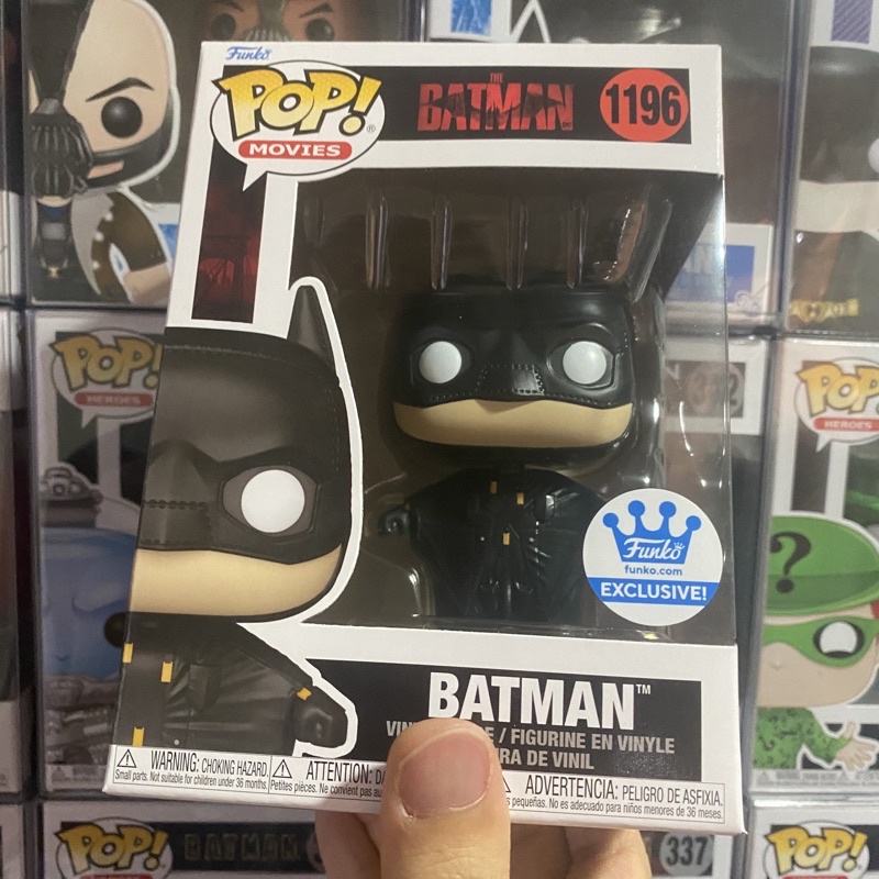 [李大] 正版現貨 Funko POP DC 蝙蝠俠 飛行裝 The Batman #1196 | 蝦皮購物