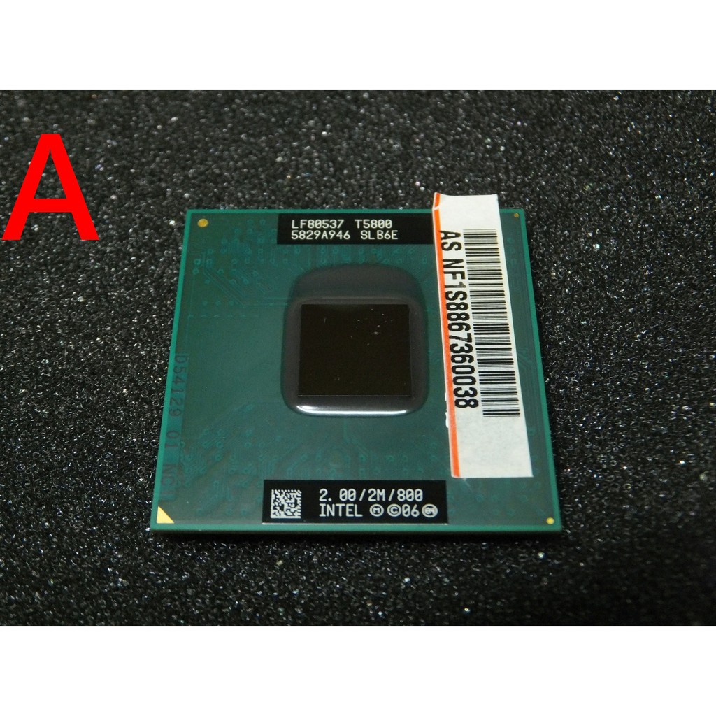 Socket P - Intel Core 2 Duo T5800 正式版 SLB6E | 蝦皮購物