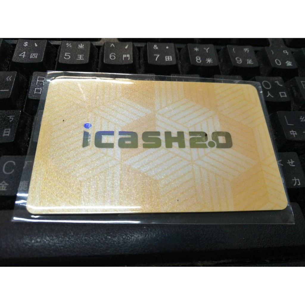 統一超商 7-11 ICASH 2.0 經典LOGO卡 金卡 (內含200元，已儲值) | 蝦皮購物