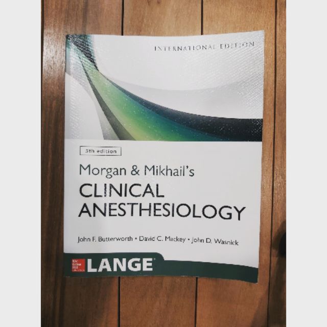 Morgan & Mikhail's Clinical Anesthesiology | 蝦皮購物