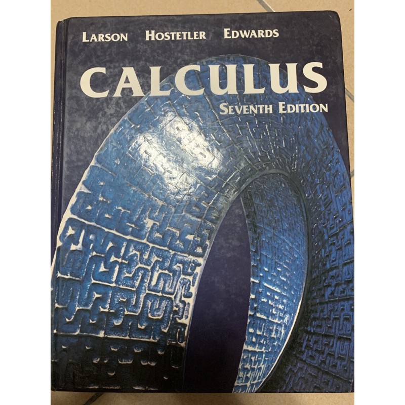 微積分 CALCULUS 第七版 LARSON HOSTETLER EDWARDS | 蝦皮購物