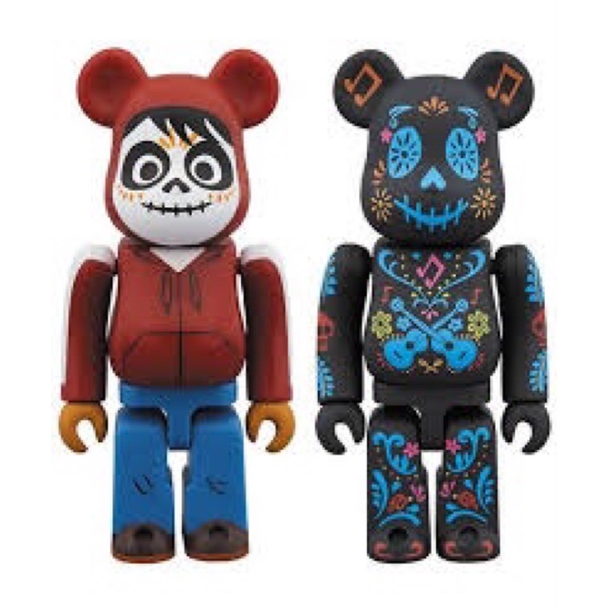 BE@RBRICK 可可夜總會 100% 2隻一組COCO bearbrick | 蝦皮購物