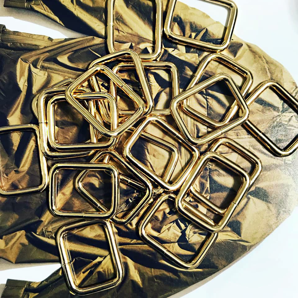 ZKSH-25-1 淺金色鐵質口型環 25mm | 蝦皮購物