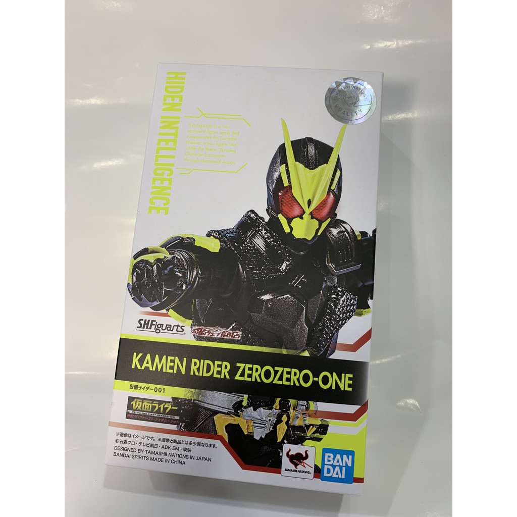 賠錢換現金 日魂 日空版 S.H.F SHF 假面騎士 ZERO ZERO ONE 001 全新現貨 | 蝦皮購物