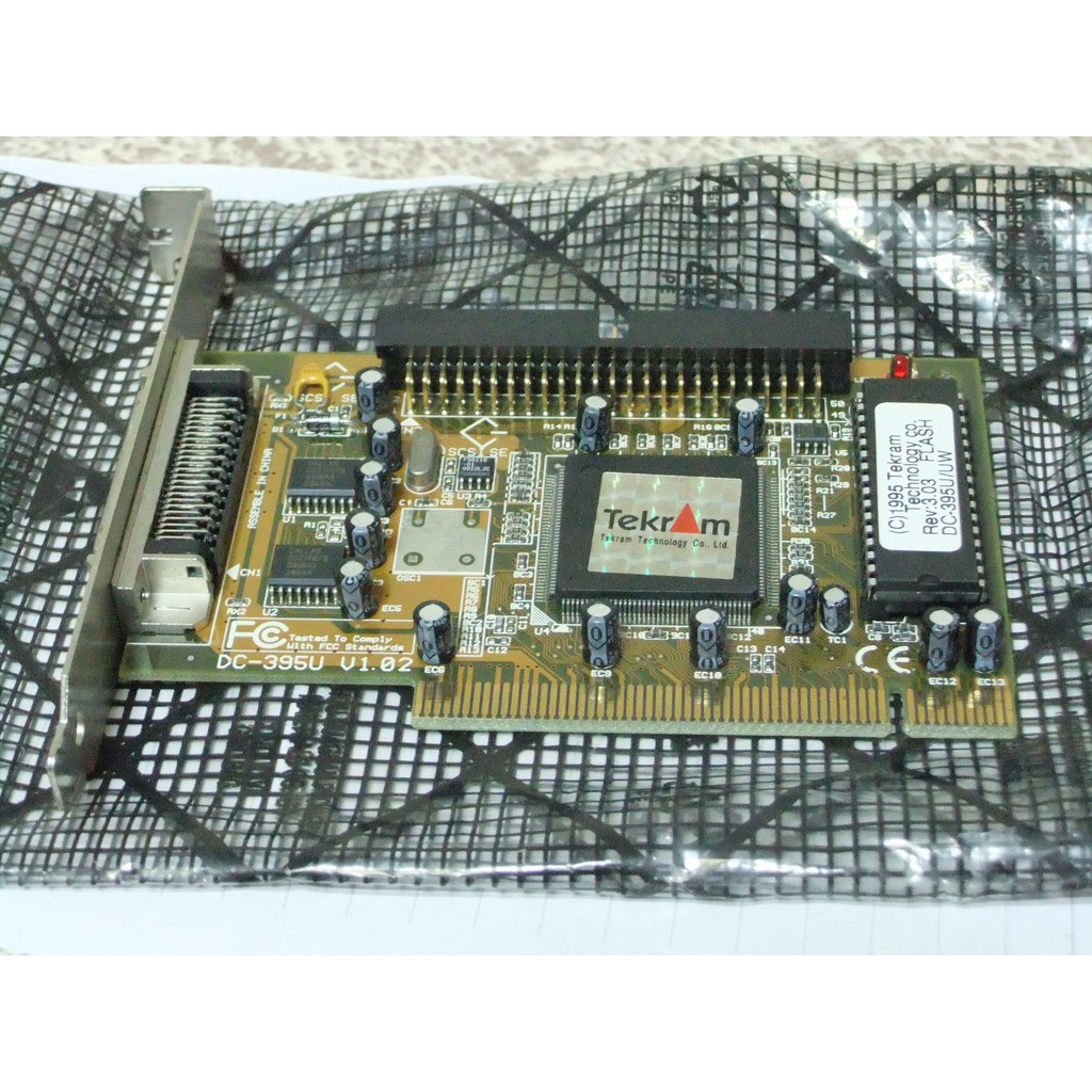 【絕版限量】TEKRAM DC-395U SCSI卡 | 蝦皮購物