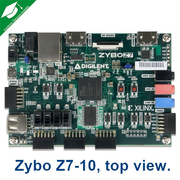 Zybo Z7 │ Zynq-7000 ARM/FPGA SoC 開發板 │ DIGILENT 美國原廠授權代理銷售 | 蝦皮購物 Zybo Z7 │ Zynq-7000 ARM/FPGA SoC 開發板 │ DIGILENT 美國原廠授權代理銷售 | 蝦皮購物