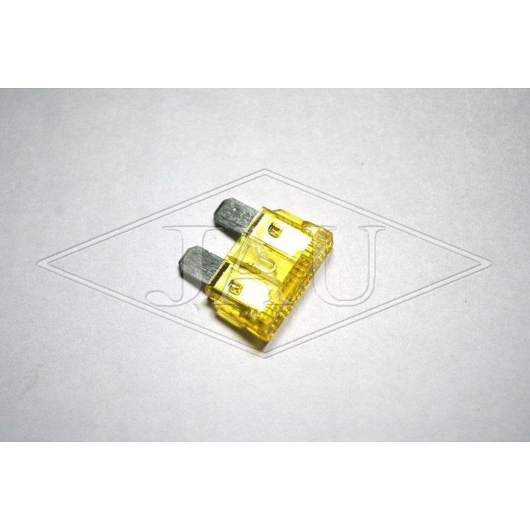 【ZETA 汽機車工具】台灣JAU機車工具~噴射機車 保險絲 (刀片型)30-BC20 20A (10個/包) | 蝦皮購物