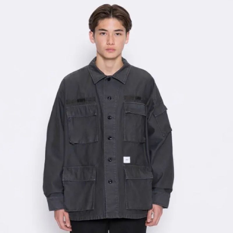 39％割引ブラック系,M【良好品】 WTAPS JUNGLE LS 01 SHIRT 20SS M ミリタリージャケット ジャケット/アウターブラック系M-OTA.ON.ARENA.NE.JP