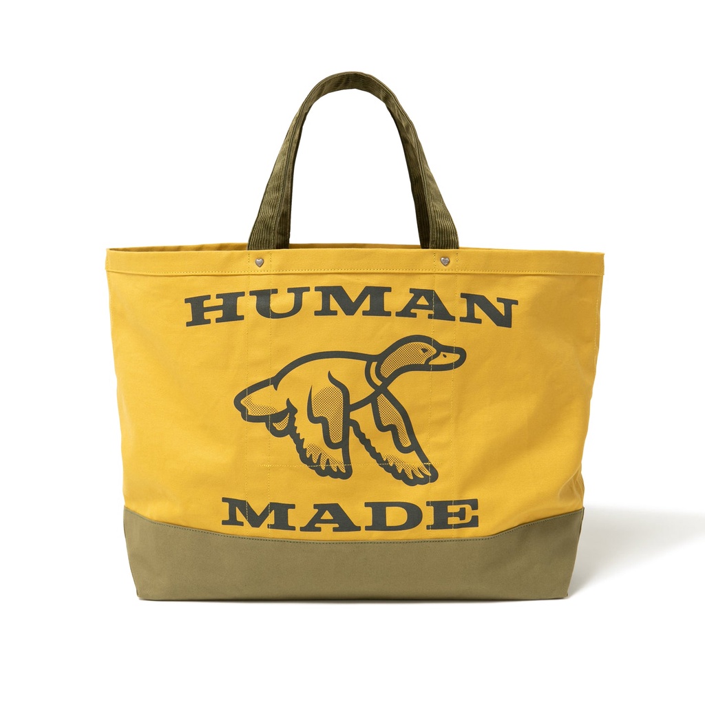 【日貨代購CITY】2022AW HUMAN MADE TOTE BAG LARGE 手提袋 托特包 鴨子 燈心絨 現貨 | 蝦皮購物