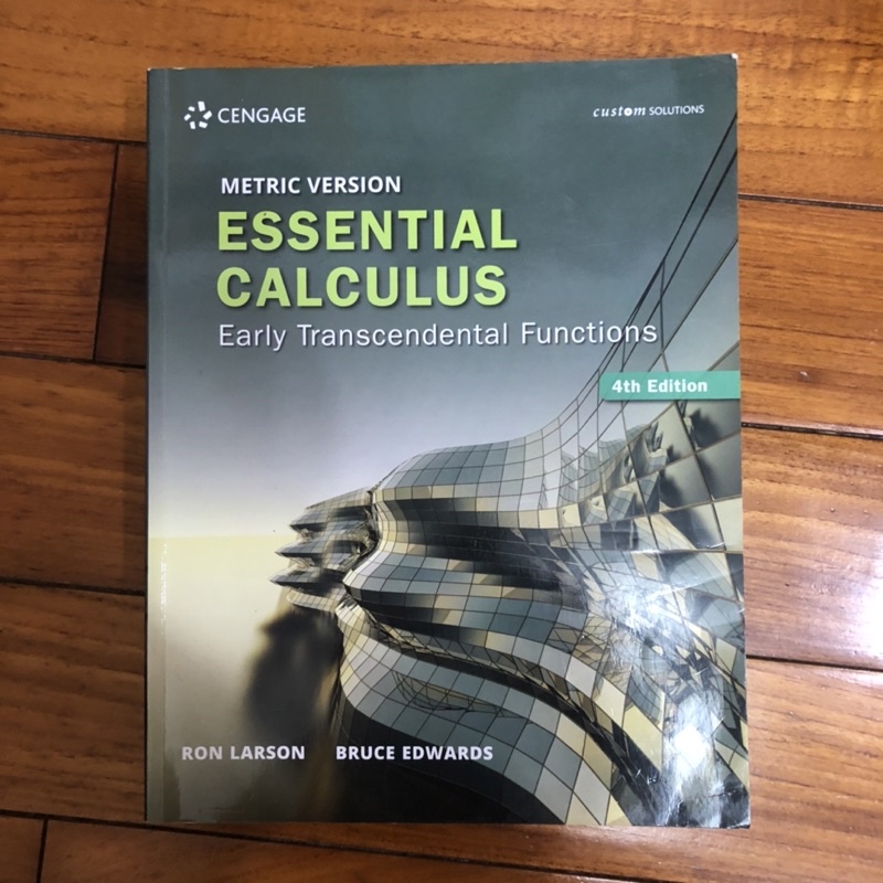 Essential Calculus 4th Edition的價格推薦 - 2023年4月| 比價比個夠BigGo