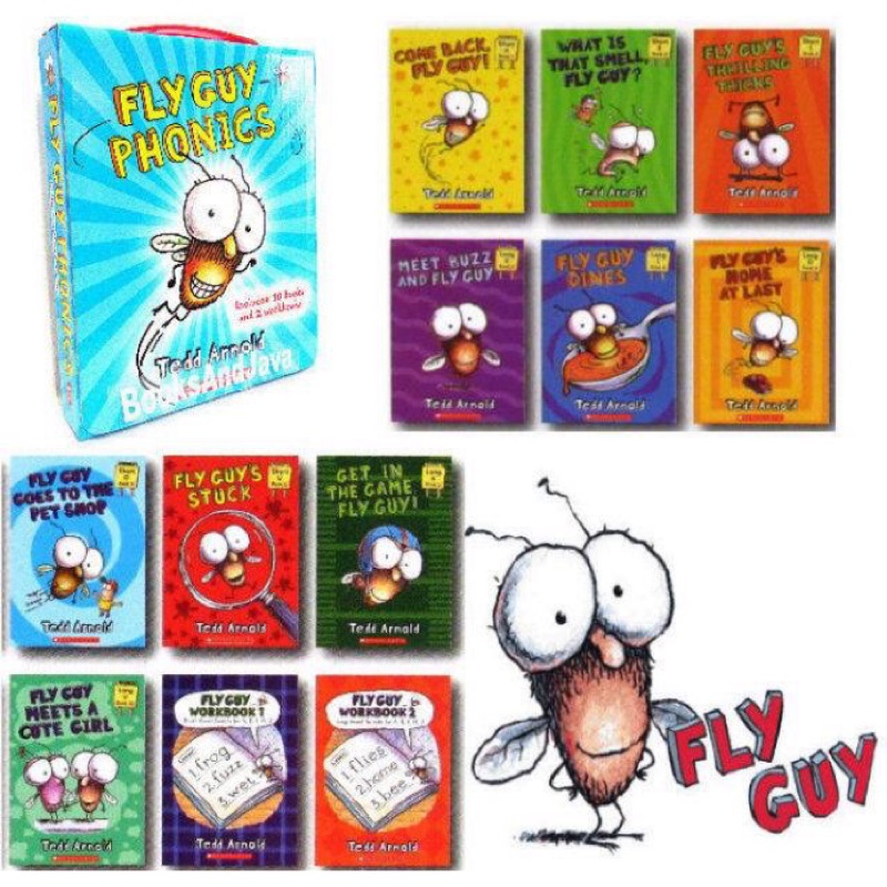 Fly Guy phonics boxed set (12books) | 蝦皮購物