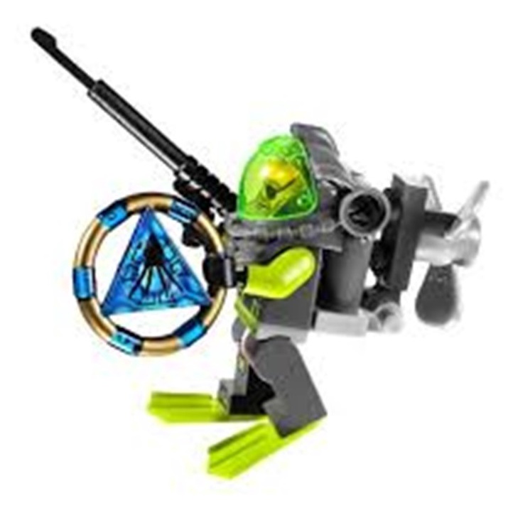 玩樂趣 LEGO樂高 8078 Atlantis Diver 3 二手人偶 atl011 | 蝦皮購物