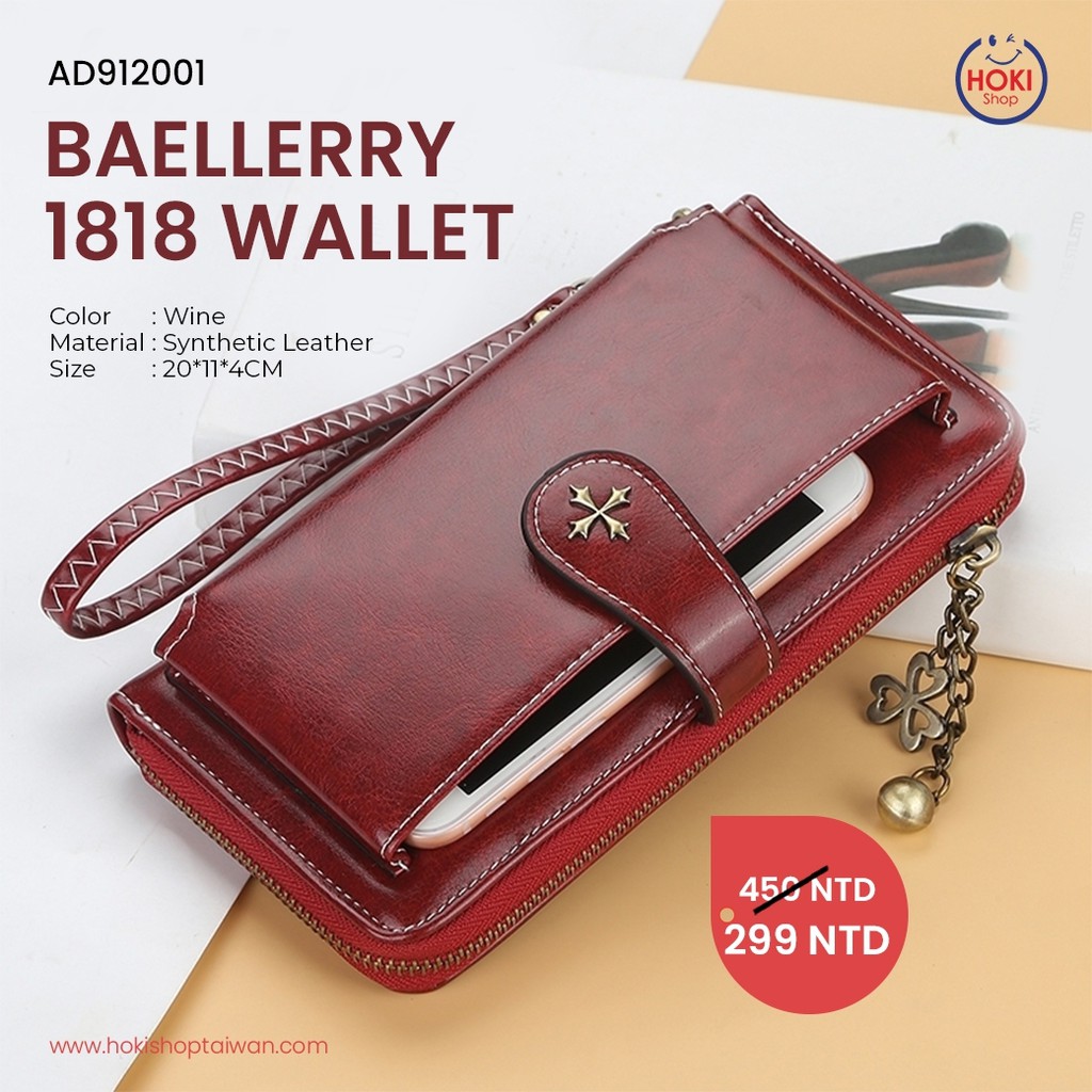 DOMPET BAELLERRY WALLET 女長皮夾 AD912001 | 蝦皮購物
