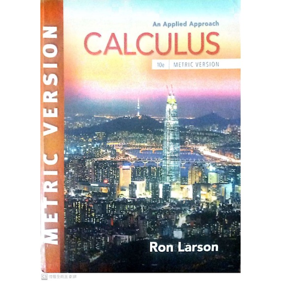An applied approach Calculus/ Ron Larson(10e) | 蝦皮購物