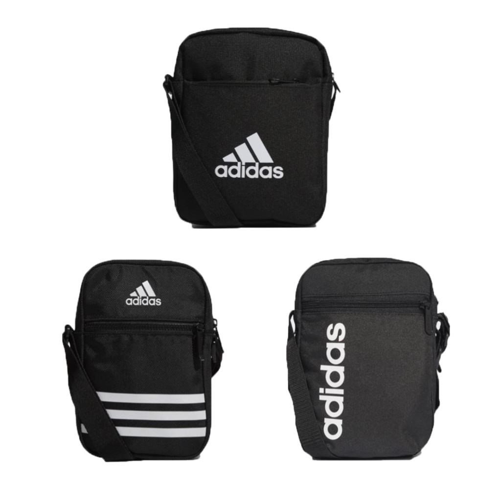 【教練先生】ADIDAS 側背包 小包 裝備袋 愛迪達 運動 慢跑 健身 黑色 DZ9239 DT4822 ED6877 | 蝦皮購物