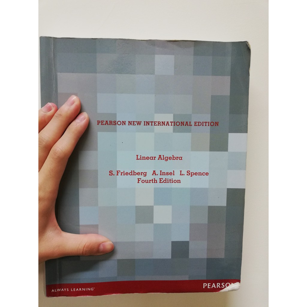 原文書Linear Algebra. Fourth edition. S.Friedberg A.Insel | 蝦皮購物