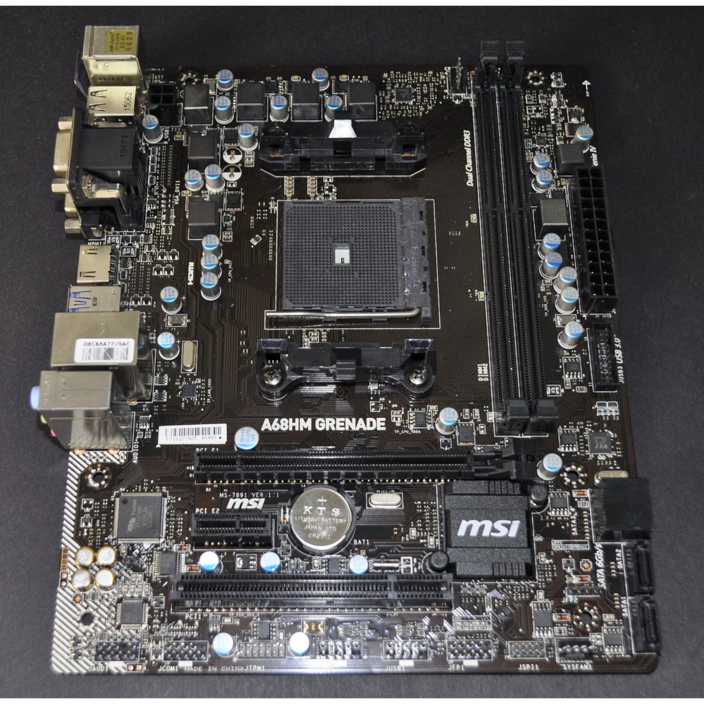 微星 A68HM Grenade (FM2+ A68H DDR3 SATA3 前後USB3.0) 非 A75 A78 | 蝦皮購物