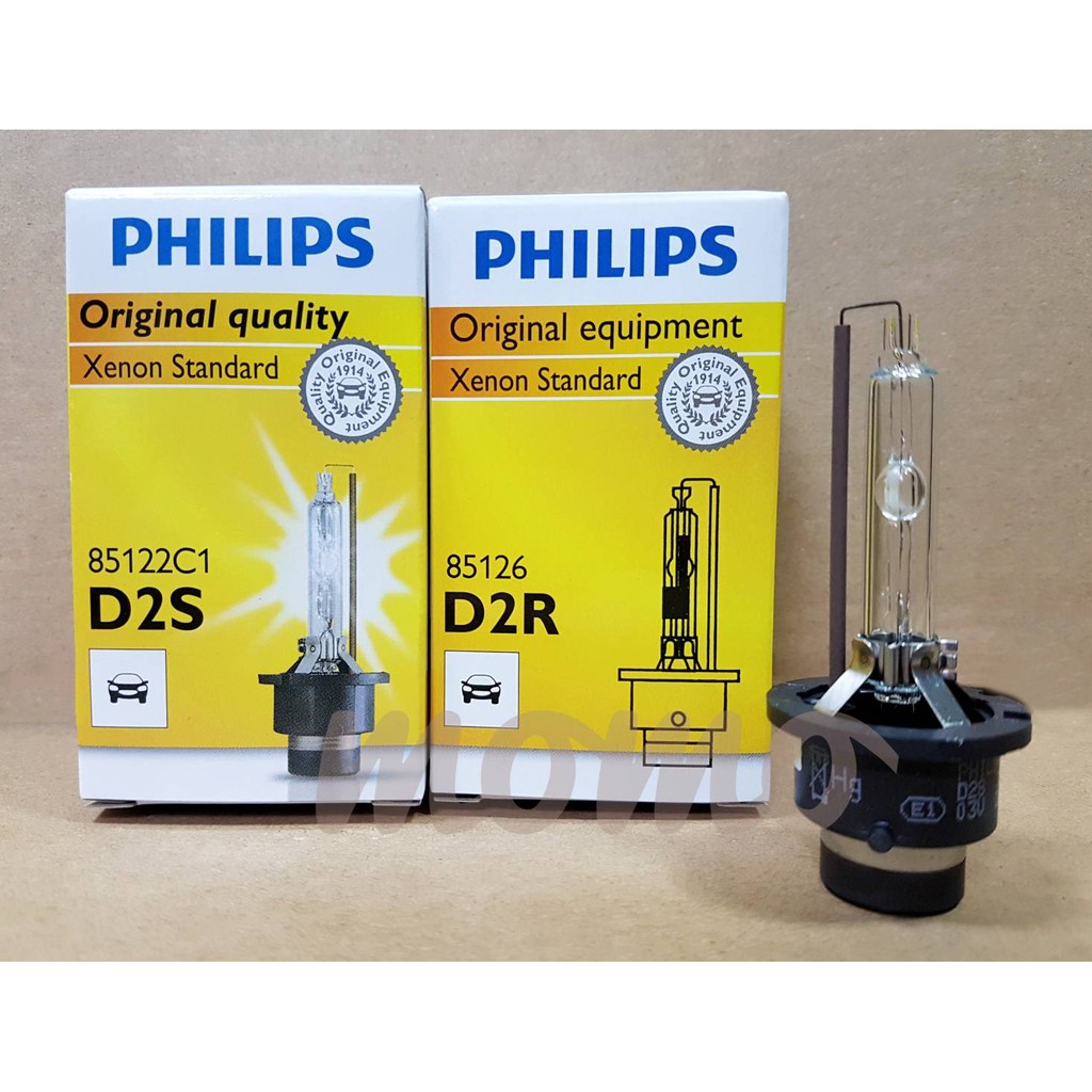 飛利浦 PHILIPS 公司貨 D2S 85122 / D2R 85126 35W HID 氙氣燈泡 車燈 燈泡 德國製 | 蝦皮購物