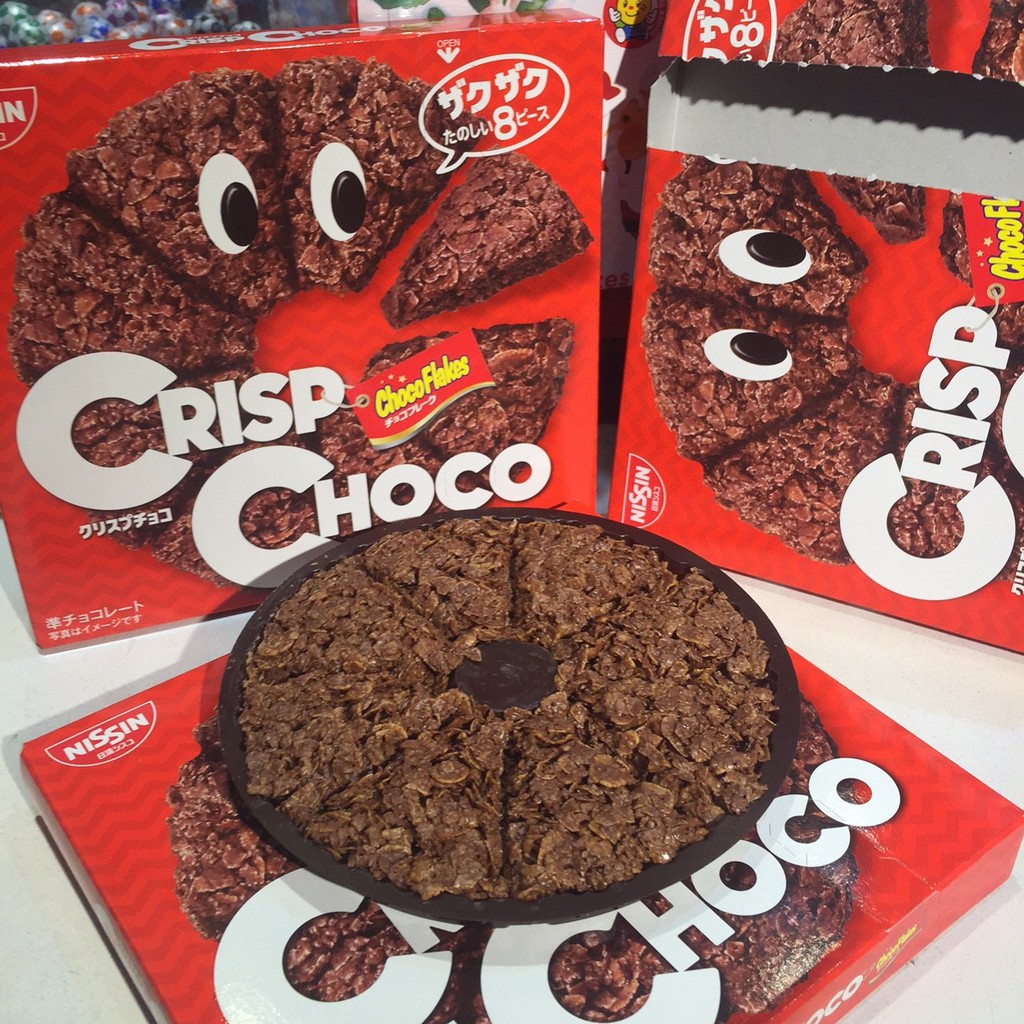 日清巧克力脆片CrispChoco一盒 日本進口 濃厚好吃 nissin crisp choco | 蝦皮購物