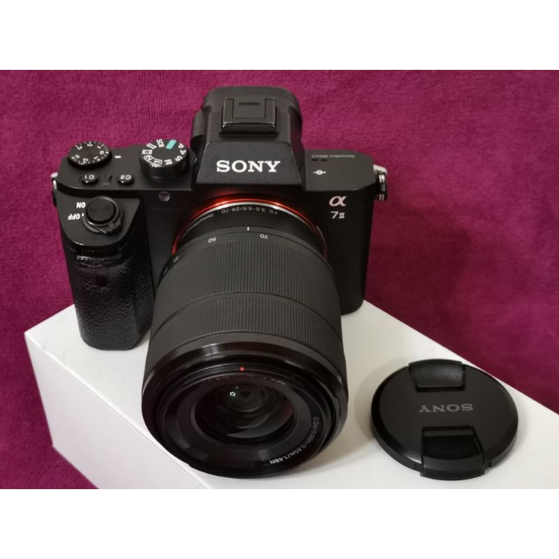 盒裝全幅機 Sony a7ii a7m2 A72 漂亮，平輸過保+ 28-70mm鏡頭外觀漂亮很新 | 蝦皮購物