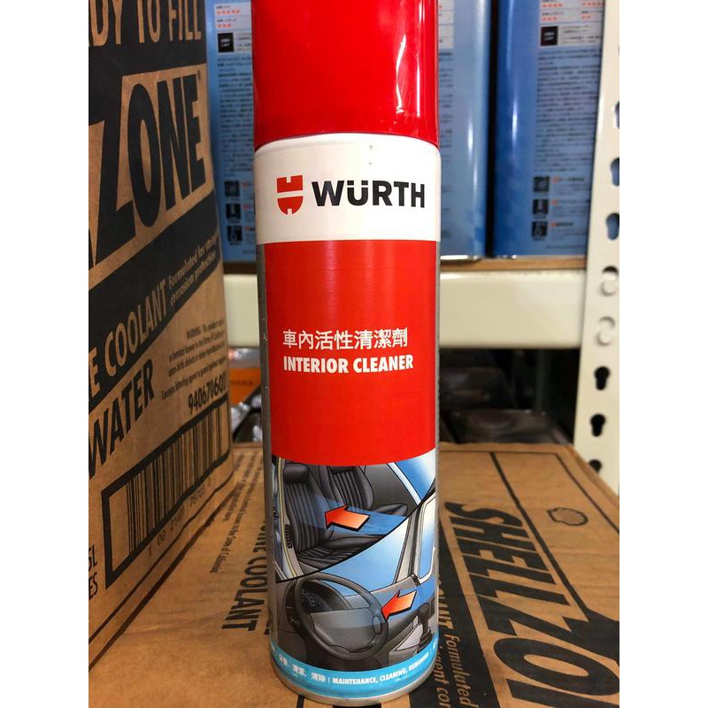 Wurth 福士 intterior cleaner 車內活性清潔劑 泡沫式 皮椅 天篷 尼古丁去除 | BeeCost