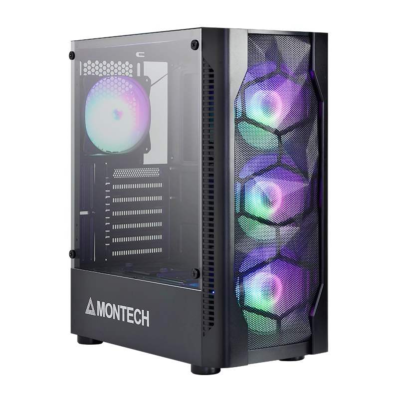 全新 Montech君主 X1 黑 ATX 機殼 可刷卡 | 蝦皮購物