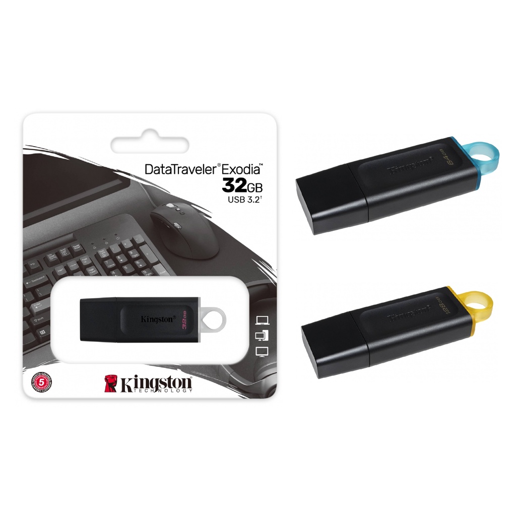 Kingston 金士頓隨身碟DTX DataTraveler Exodia USB 3.2 32G 64G 128G | 蝦皮購物