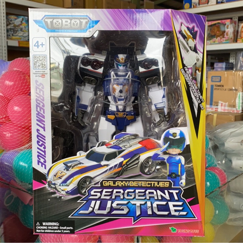 (丹舖) 現貨 正版 含發票 TOBOT 機器戰士 GD SERGEANT JUSTICE YOUNG TOYS | 蝦皮購物