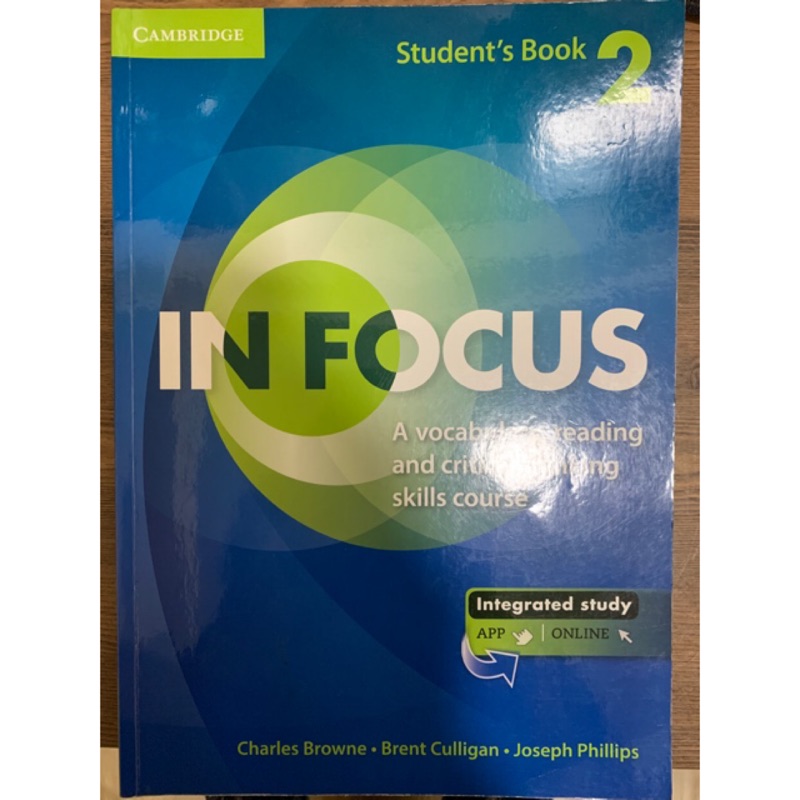 In Focus （students’s book2) | 蝦皮購物