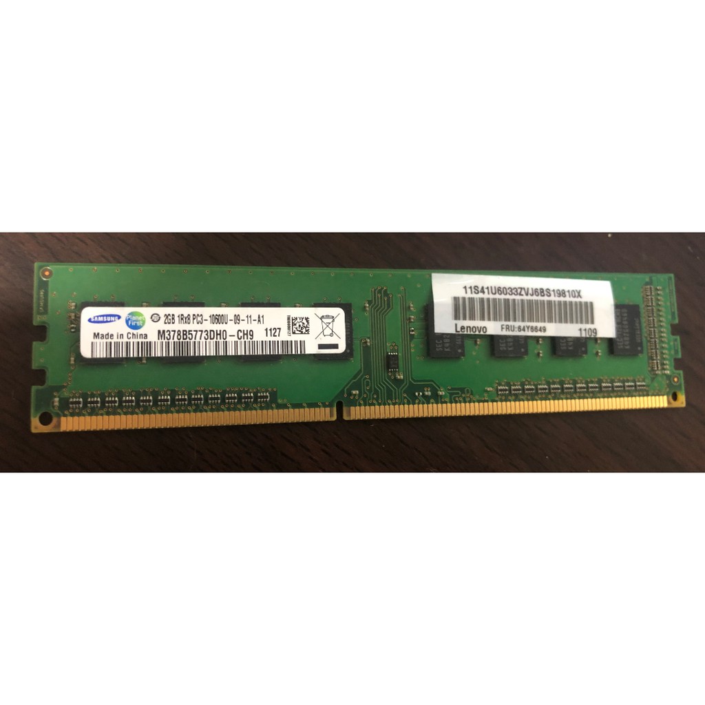 Samsung 2GB 1Rx8 PC3-10600U-09-11-A1 | 蝦皮購物