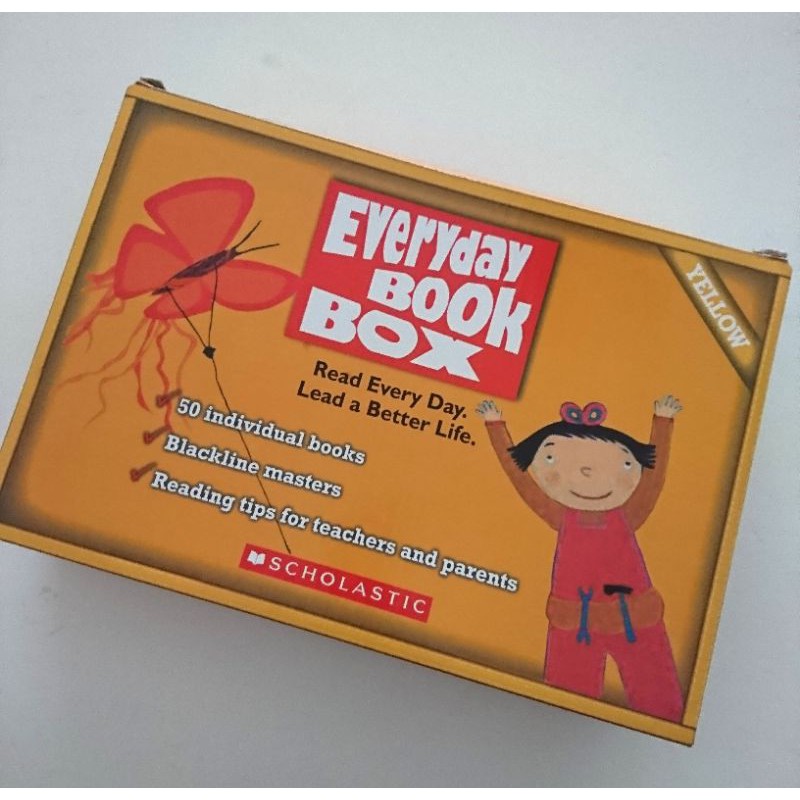 近全新 只看一次 Everyday book box 黃盒 有音檔 | 蝦皮購物