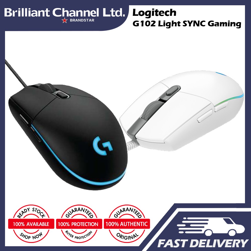 Logitech G102 Light Sync RGB Gaming Mouse | 蝦皮購物