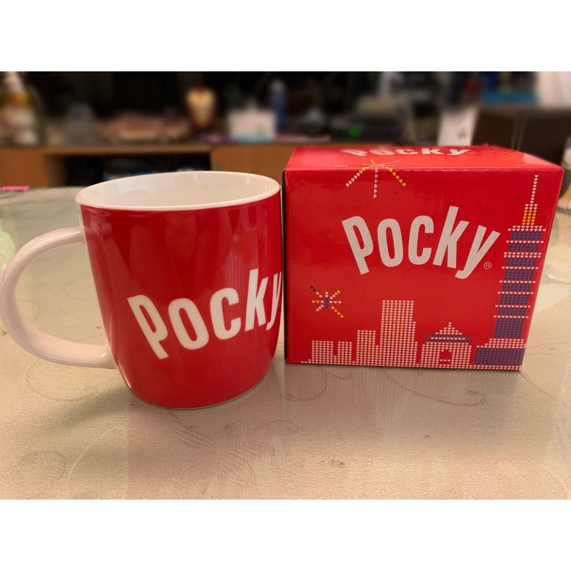 Pocky 品牌 logo 馬克杯 Pocky經典馬克杯 | 蝦皮購物