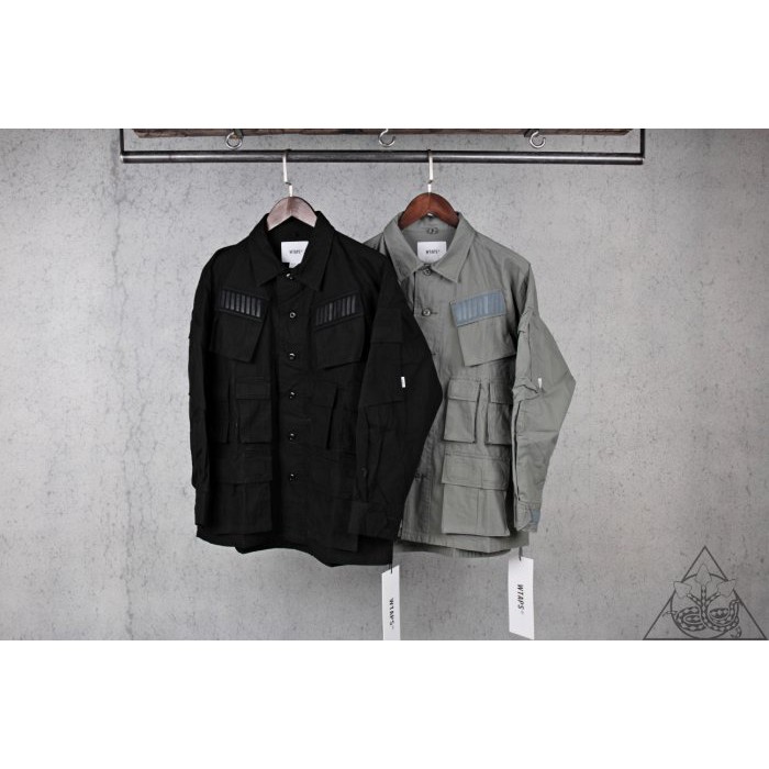 33％割引グレイ系,M新しく着き M wtaps 19AW modular ls 01 shirt ripstop ミリタリージャケット ジャケット/アウターグレイ系M-OTA.ON ...