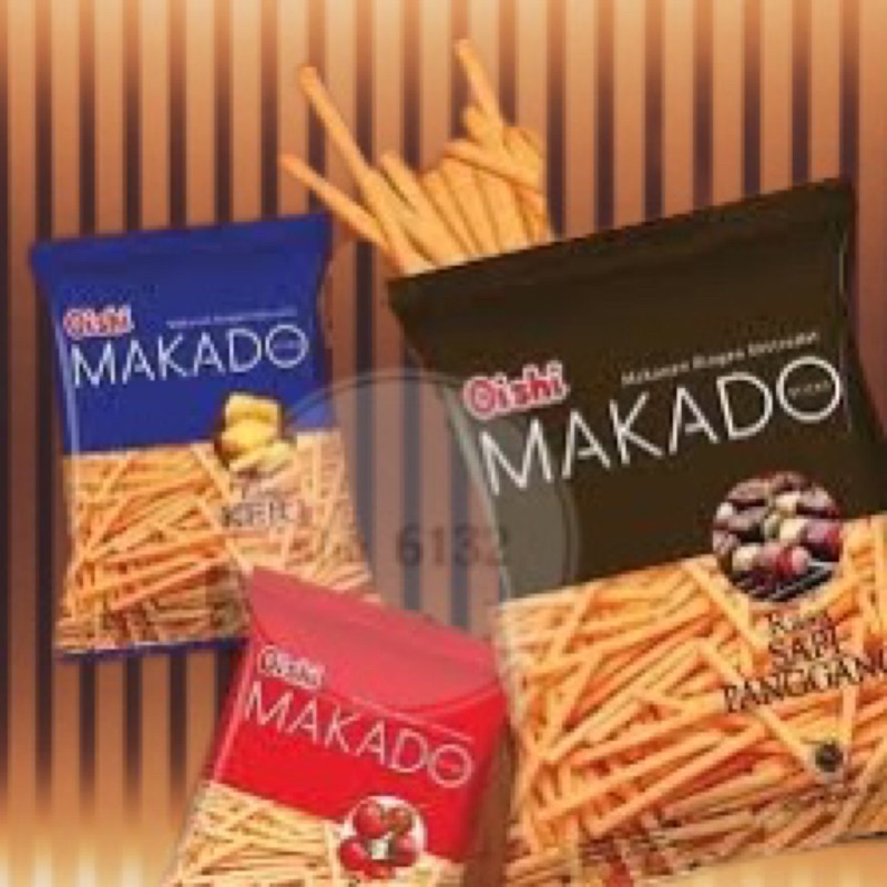 Oishi Makado Stick Sapikejutomat 60g薯條餅乾3種口味 蝦皮購物
