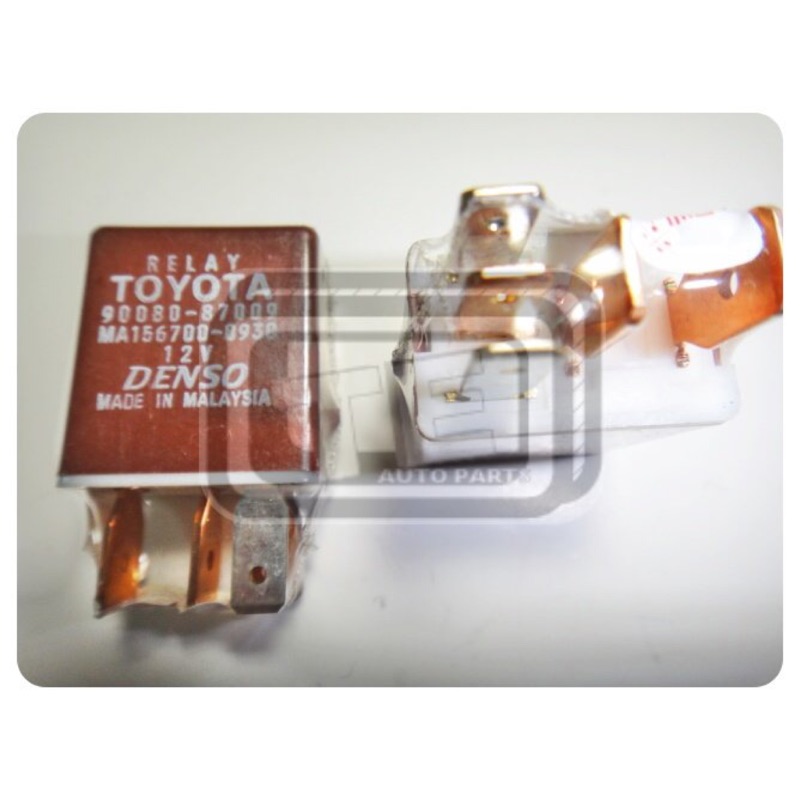 豐田 TOYOTA CAMRY VIOS PREMIO 風扇繼電器 日本 DENSO 90080-87009 | 蝦皮購物