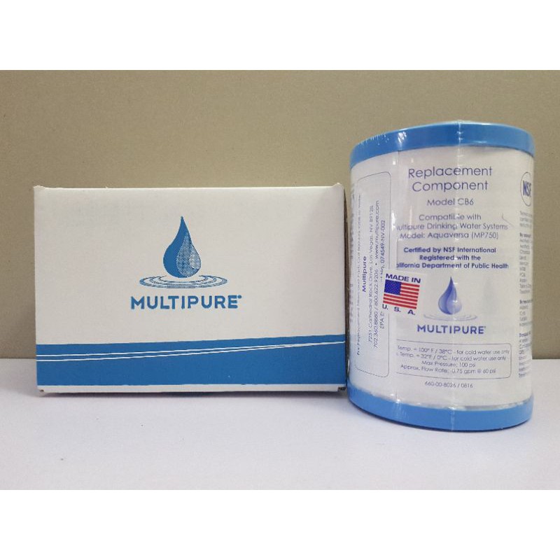 🇺🇸CP美國代買🇺🇸 Multipure CB6原廠濾心 | 蝦皮購物