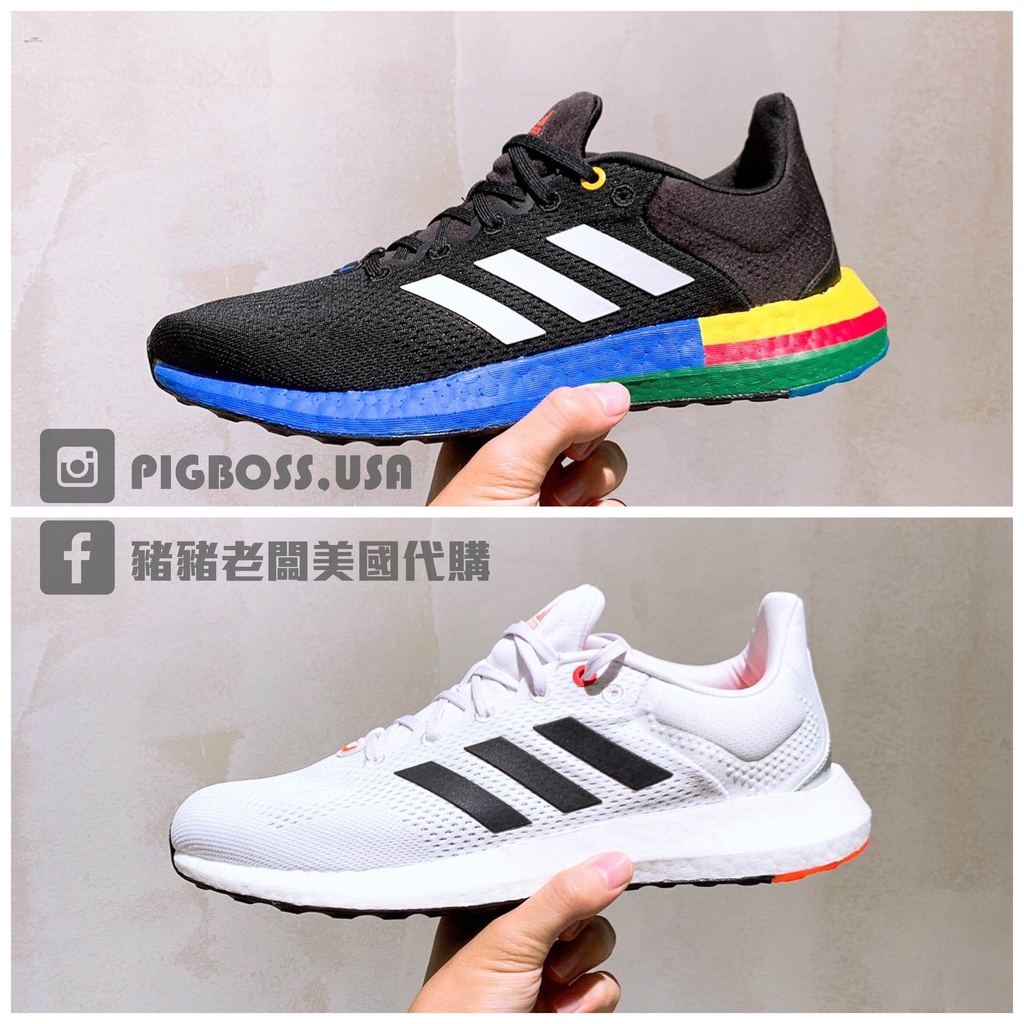 【豬豬老闆】ADIDAS PUREBOOST 21 透氣 運動 訓練 慢跑鞋 男鞋 黑 GY5103 白 GY5099 | 蝦皮購物