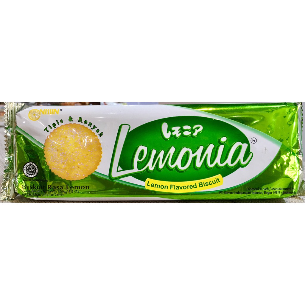 NISSIN LEMONIA BISKUIT RASA LEMON 印尼日清檸檬薄餅 巧克力薄餅 | 蝦皮購物