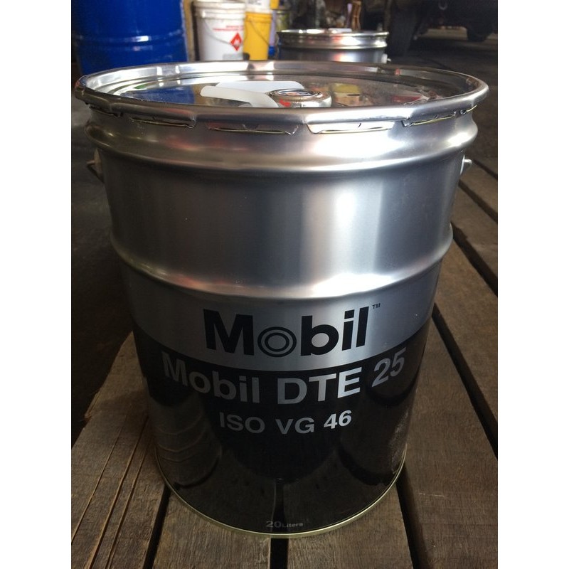 【MOBIL 美孚】DTE OIL / 25、VG-46、超優質液壓專用油、20公升裝【液壓油】日本原裝進口 | 蝦皮購物
