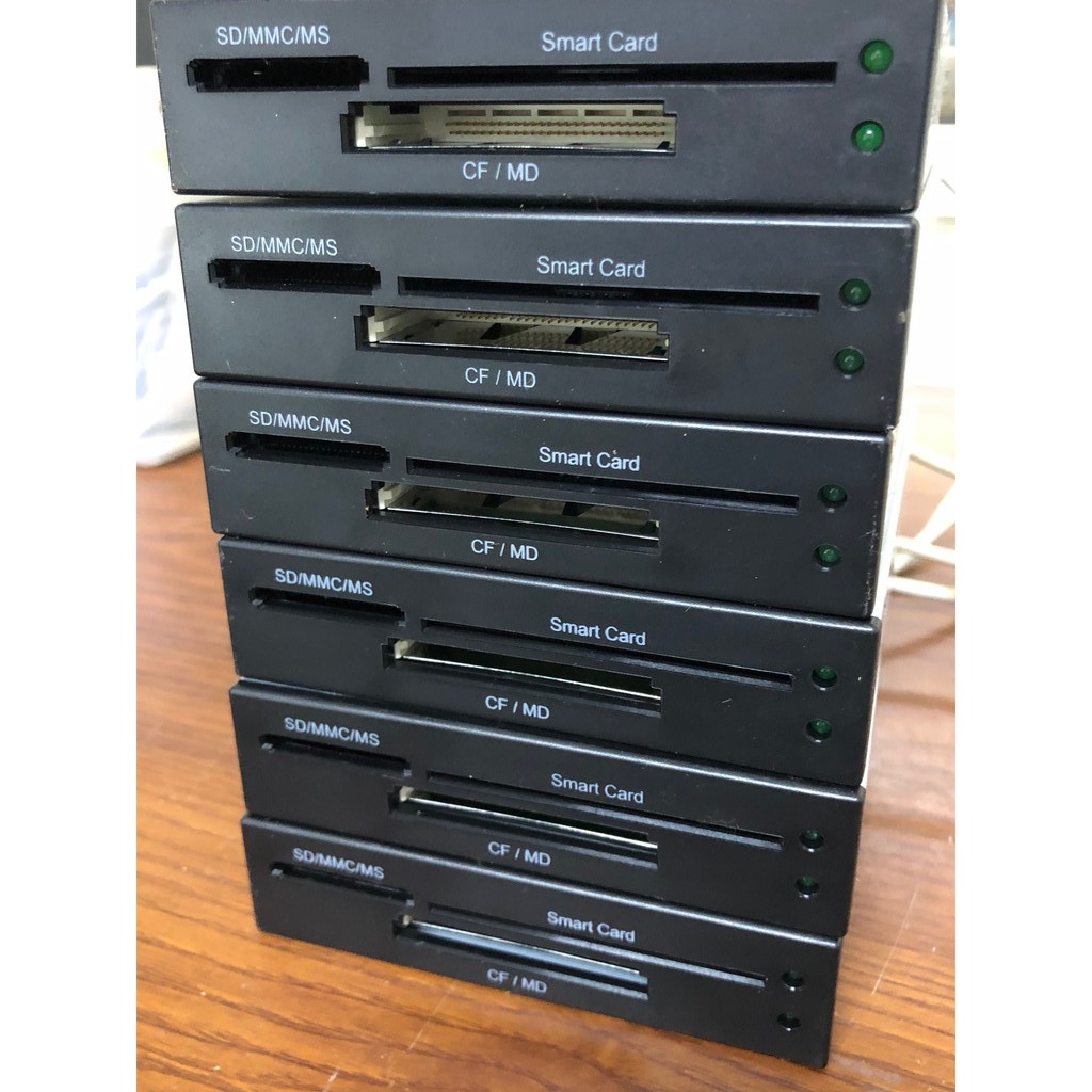 內接 晶片讀卡機 Smart Card SD MMC MS (CF/MD)ATM讀卡機ASUS 商用桌機 拆機 | 蝦皮購物