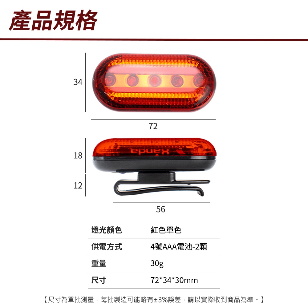 【獨一無二】肩夾閃光燈 led自行車燈 LED肩燈 胸燈 執勤用 MET-FRBL2 夜間執勤 紅藍閃光燈 | 蝦皮購物