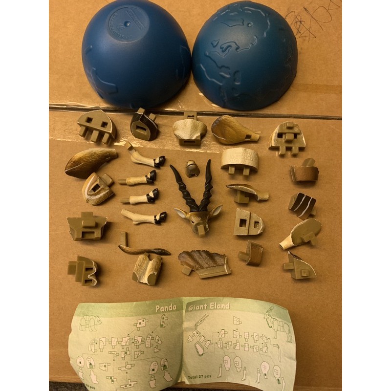 二手 4D MASTER puzzle 拼圖 羚羊 | 蝦皮購物