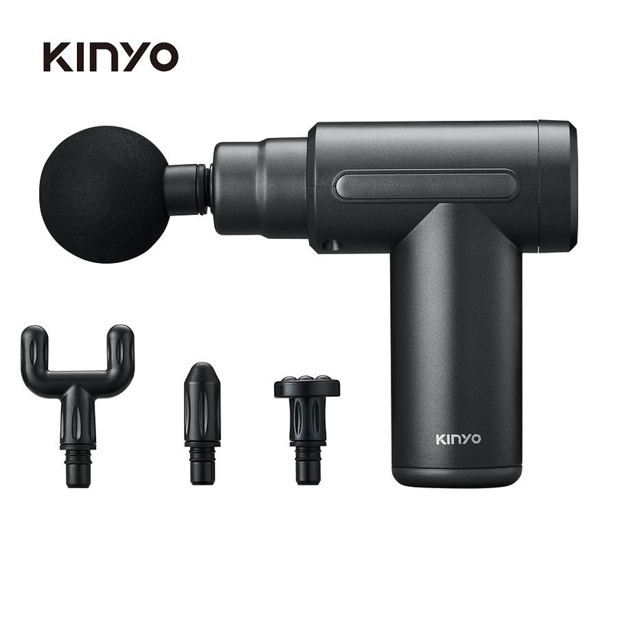 KINYO FG-81 隨身舒緩按摩槍 鐵灰色 6段變速 3000mAh鋰電池 規格價格總覽