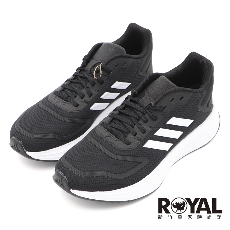 Adidas DURAMO 10 黑白 網布 避震 橡膠大底 女款 運動鞋 NO.J1283【新竹皇家GX0709】 | 蝦皮購物