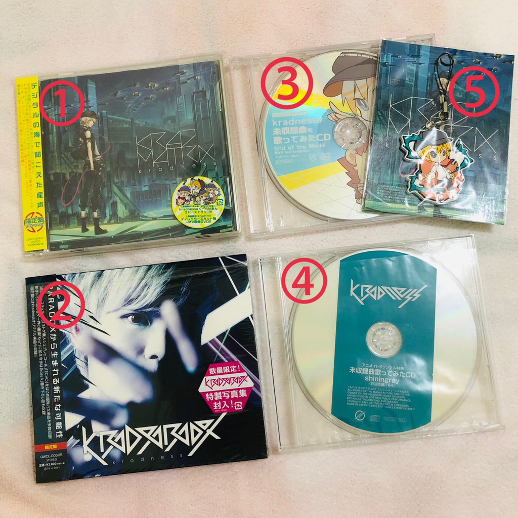 【nico歌手 歌い手】kradness CD 專輯 日版 | 蝦皮購物