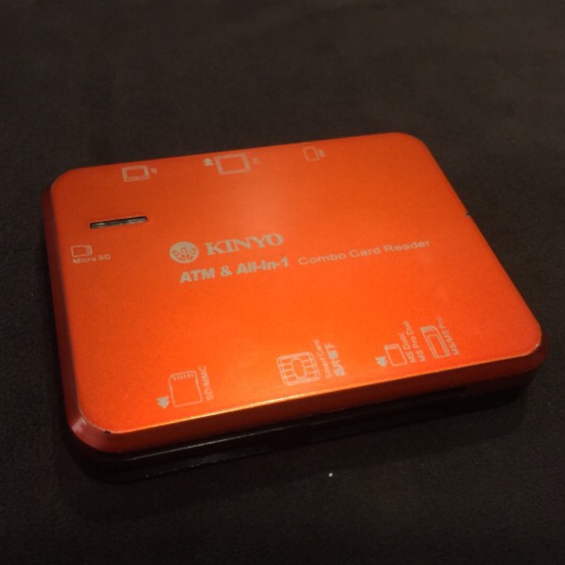 [二手]KINYO KCR-355 多合一晶片讀卡機 | 蝦皮購物